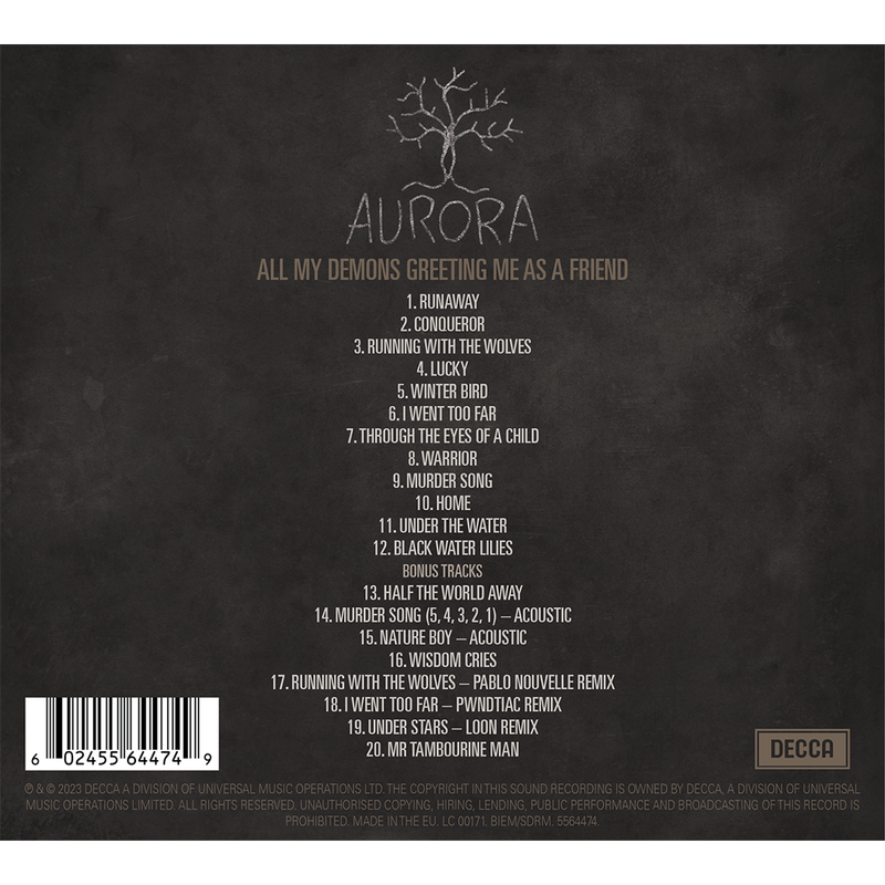 All My Demons Greeting Me As A Friend: Deluxe CD - Aurora